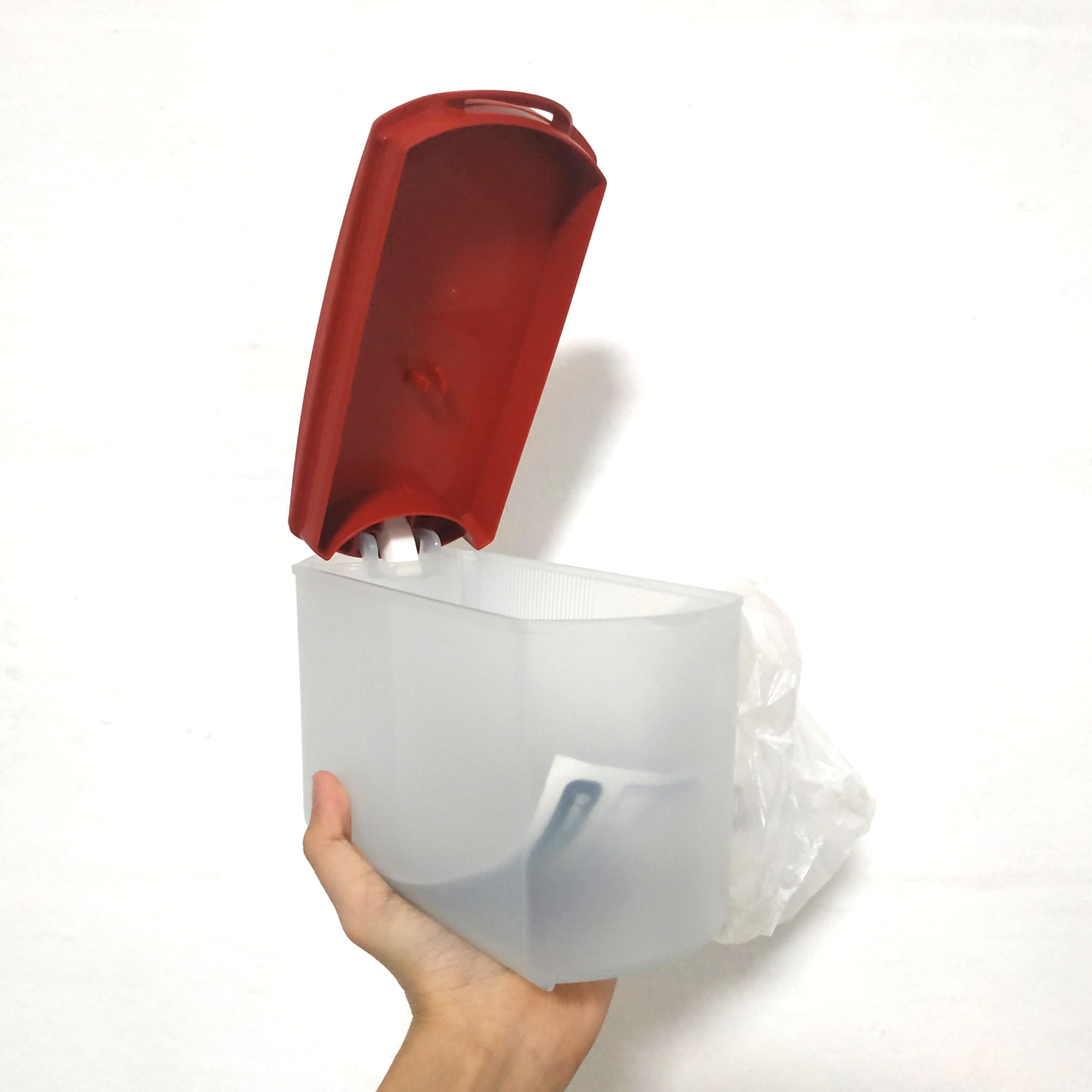 Tupperware 1L Space Maker Rectangular Flip Top Cap Container Box ...