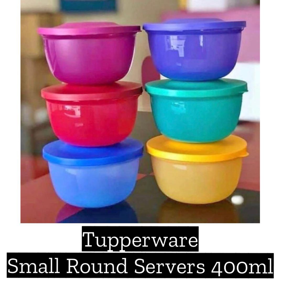 Tupperware Round Containers collection, Furniture & Home Living ...