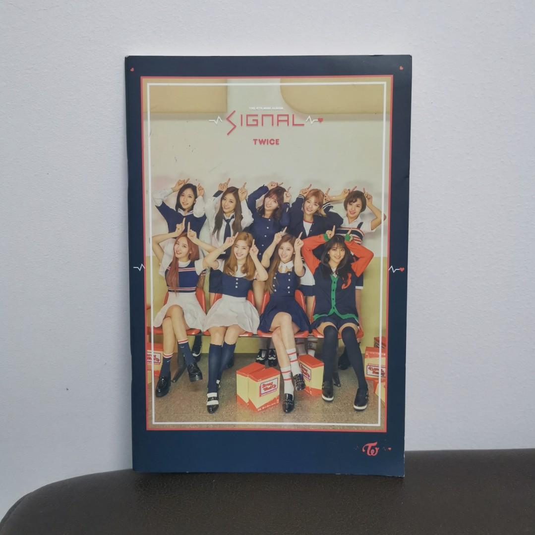 TWICE Notebook, Hobbies & Toys, Memorabilia & Collectibles, K-Wave on ...