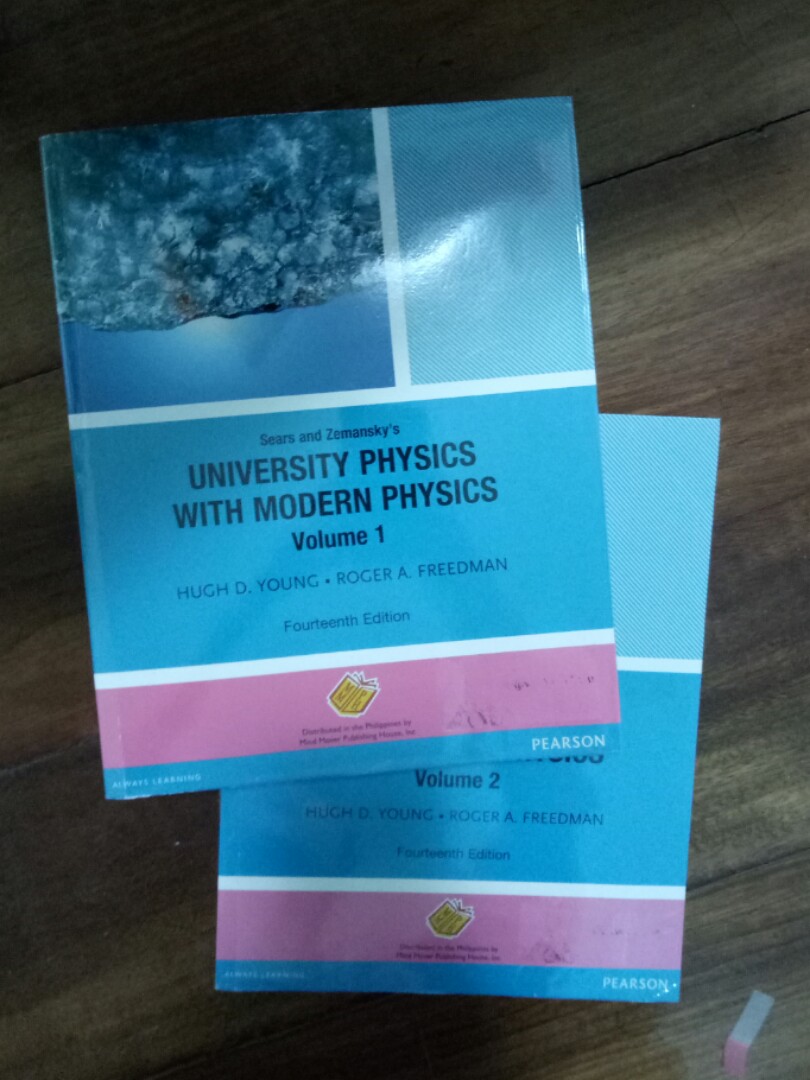 University Physics with Modern Physics vol 1 & 2, Hobbies & Toys, Books ...