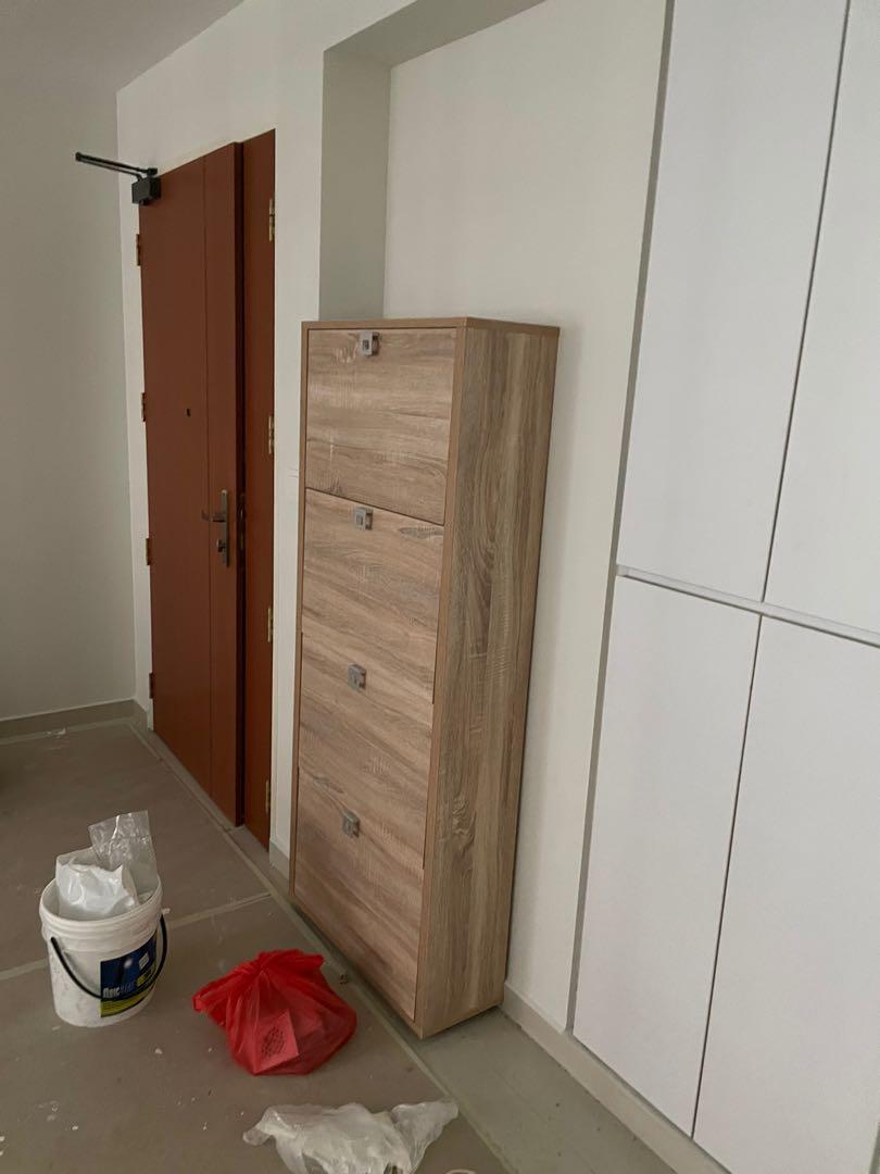 Used shoe rack, Furniture & Home Living, Furniture, Shelves, Cabinets ...