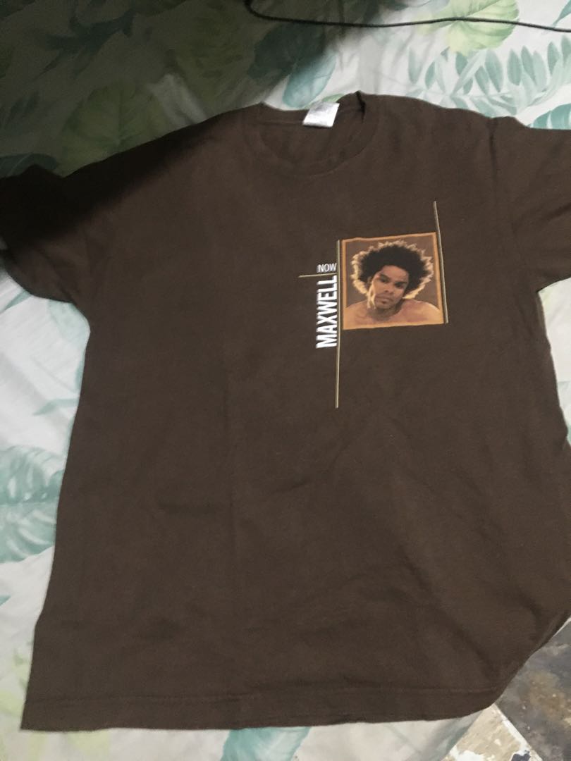 Vintage Maxwell Now album shirt, Men's Fashion, Tops & Sets, Tshirts ...