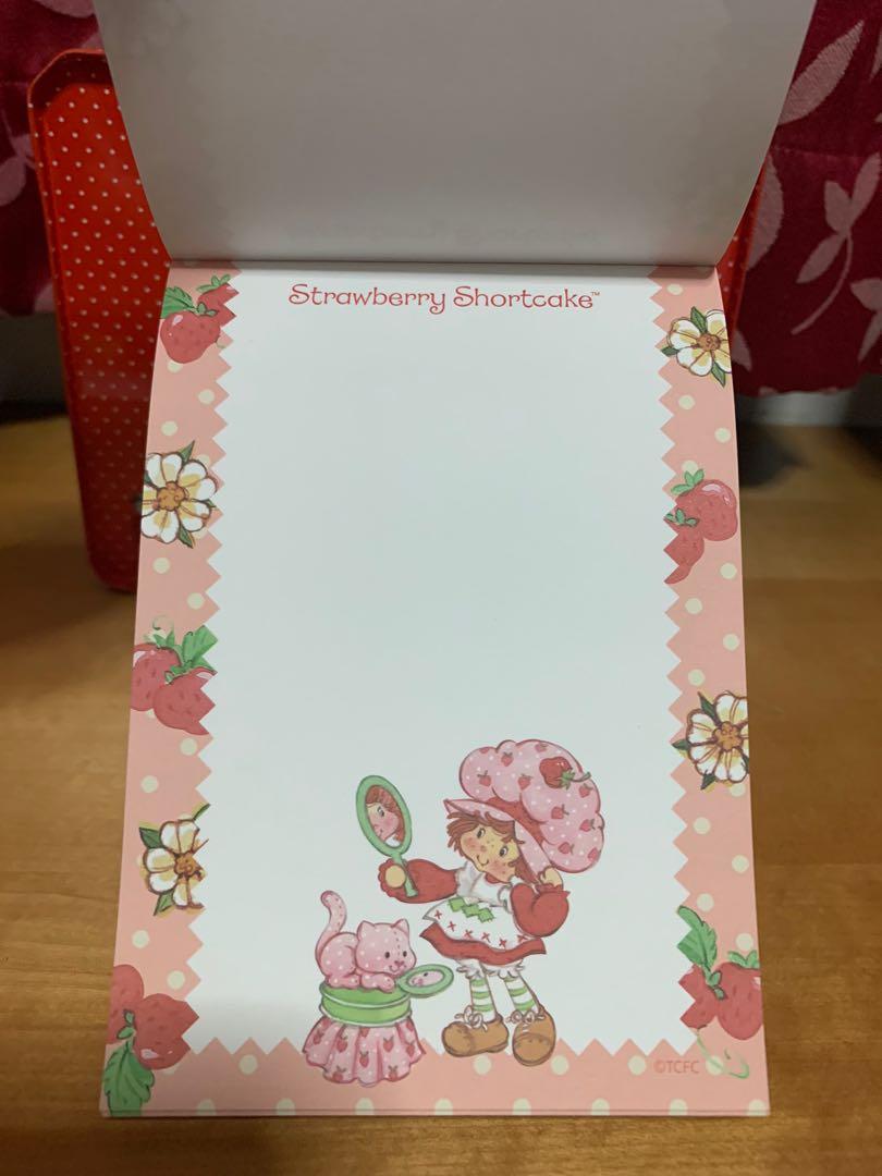 Vintage Strawberry Shortcake writing note pad- Brand New MADE IN JAPAN ...