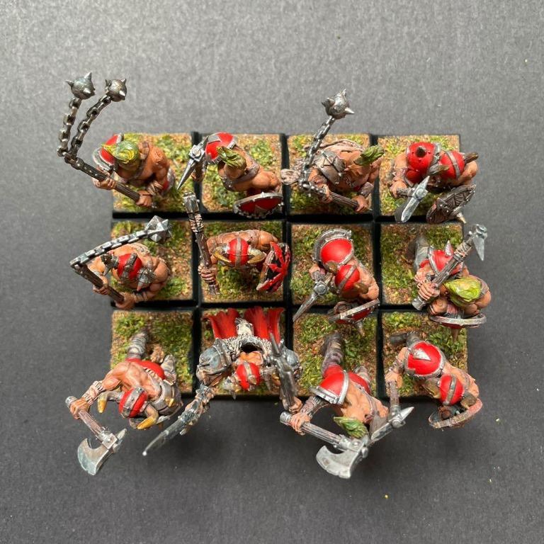 WARHAMMER AoS Age of Sigmar WARRIORS OF CHAOS MARAUDERS UNIT REGIMENT ...