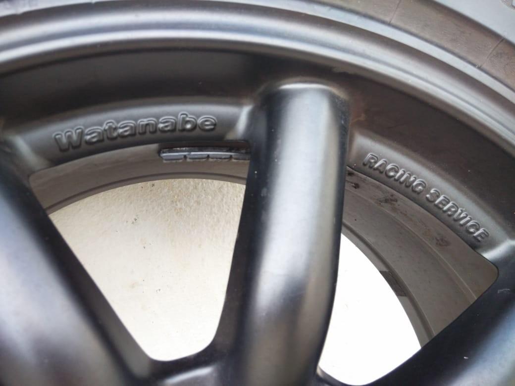 Watanabe sport rim 15", Auto Accessories on Carousell