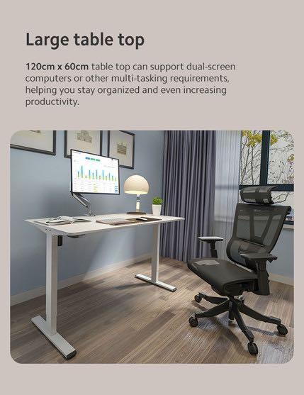 Xiaomi smart Standing Table Work Desk adjustable height, Furniture ...