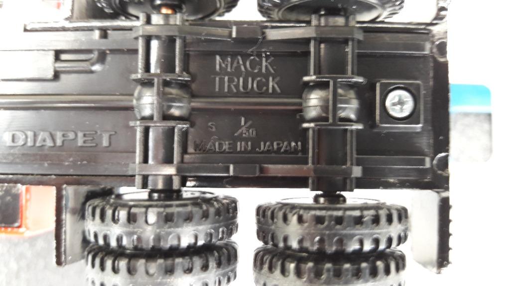 YONEZAWA toys Diapet series Mack truck auto transporter made in Japan ...