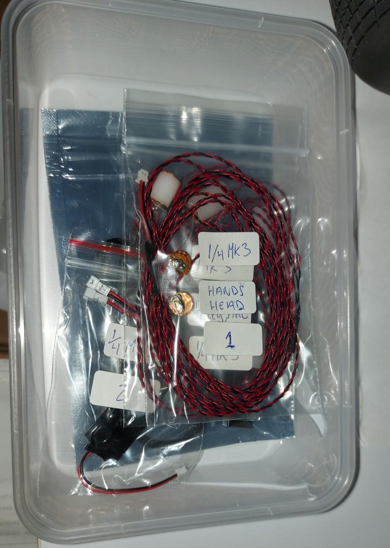 Light-up Kit by Fusion Reactors for 1/4 Hot Toys Iron Man Mark 3 ...