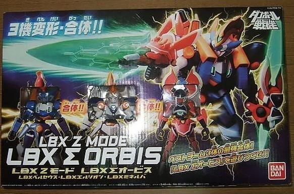 全新 Bandai 合金 紙箱戰機 LBX Z Mode LBX Σ Orbis Σ 奧比斯 3機變形 合體, 興趣及遊戲, 玩具 & 遊戲類 - Carousell