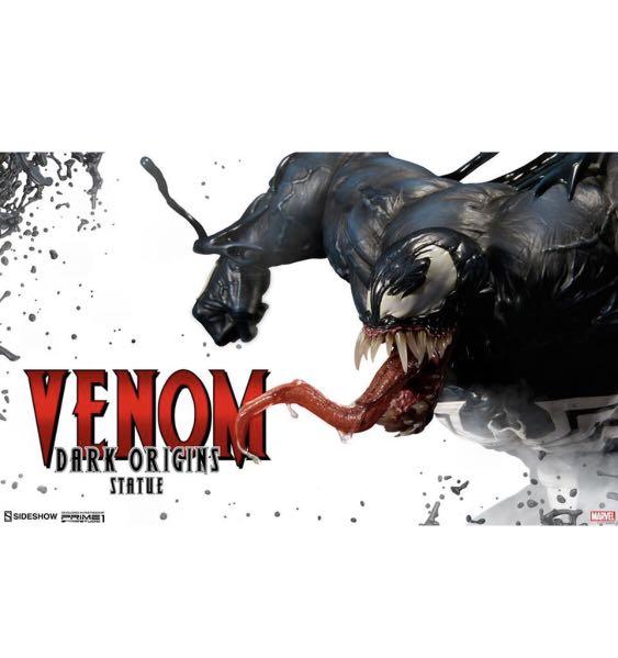 全新無損 EX ver. Venom: Dark Origin , Sideshow 官網全球限定 1:4 Prime 1 Studio, 猛 ...