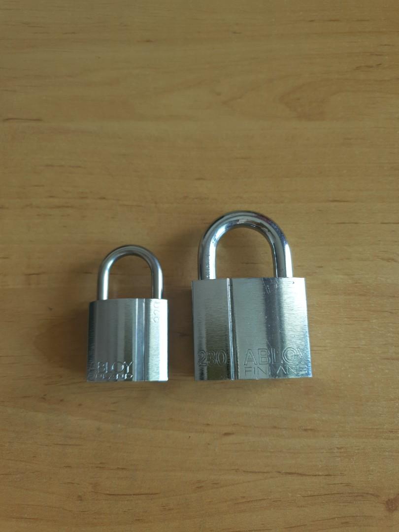 Abloy PL230 and PL320 Security Padlock, Furniture & Home Living ...