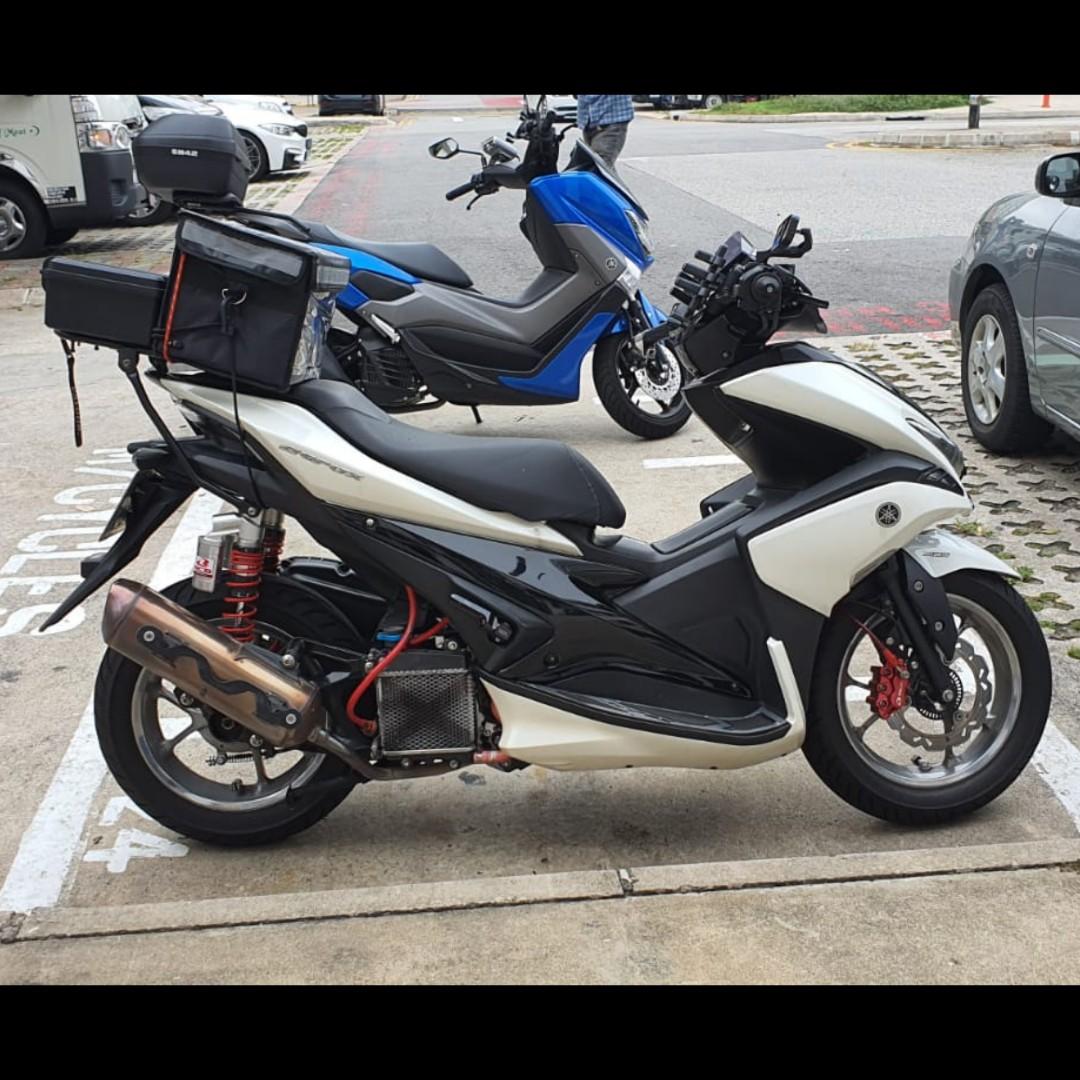 Aerox standard polished chrome rims, Motorcycles, Motorcycle ...