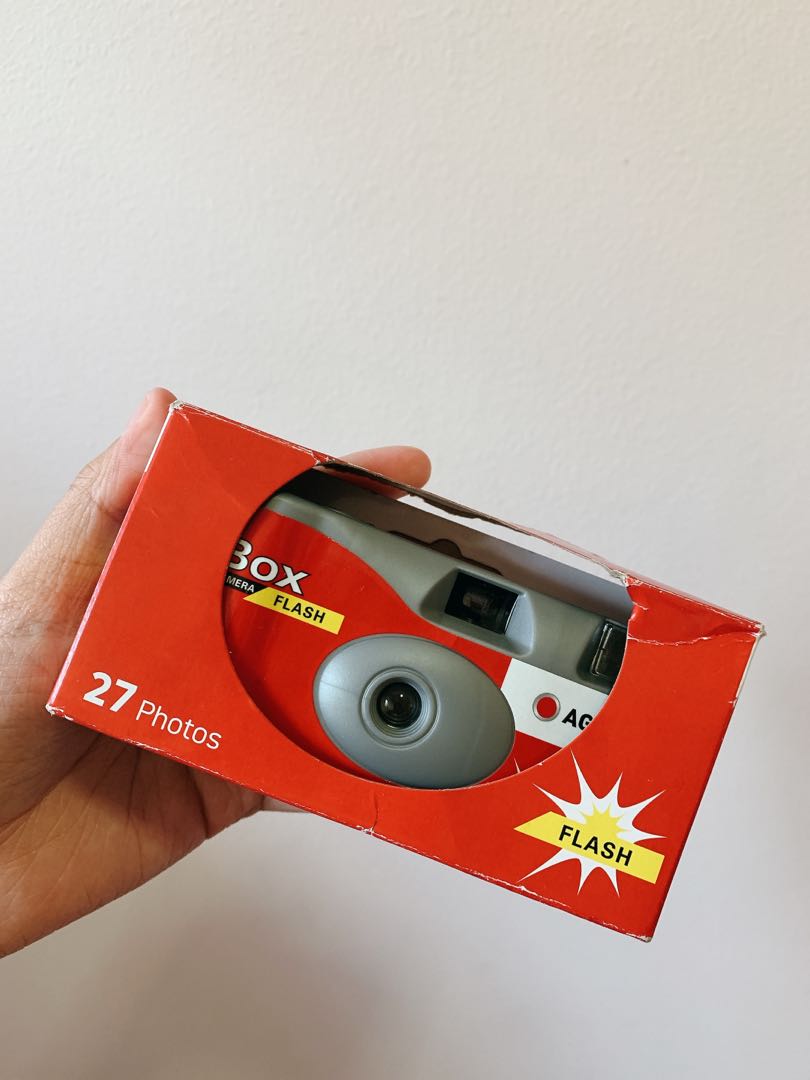 [RARE] Agfa Vista LeBox Disposable Film Camera, Photography, Cameras on ...