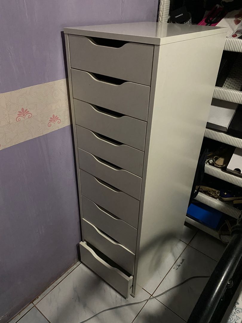 Authentic ikea alex 9 drawer, Furniture & Home Living, Furniture ...