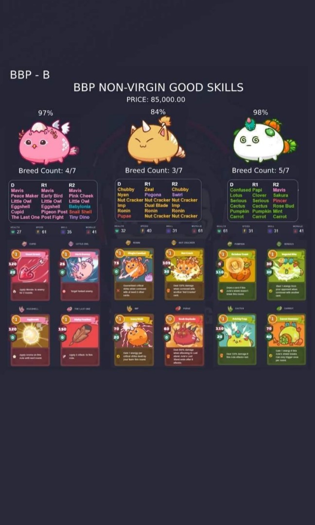Axie Team, Video Gaming, Video Games, Others on Carousell