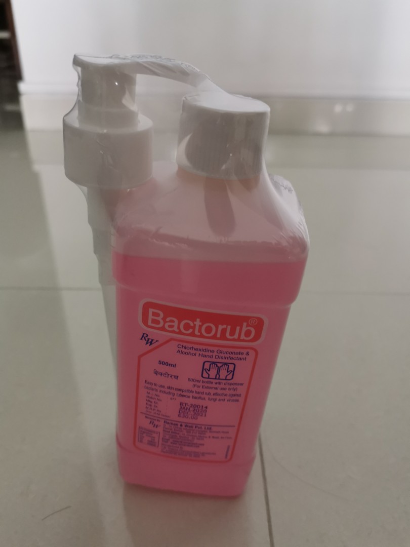 Bactorub 500ml, Beauty & Personal Care, Sanitisers & Disinfectants on ...