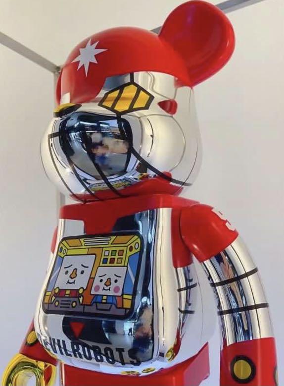 Rare Bearbrick Tofu devil robot 1000 To-Fu Anniversary , Hobbies & Toys ...