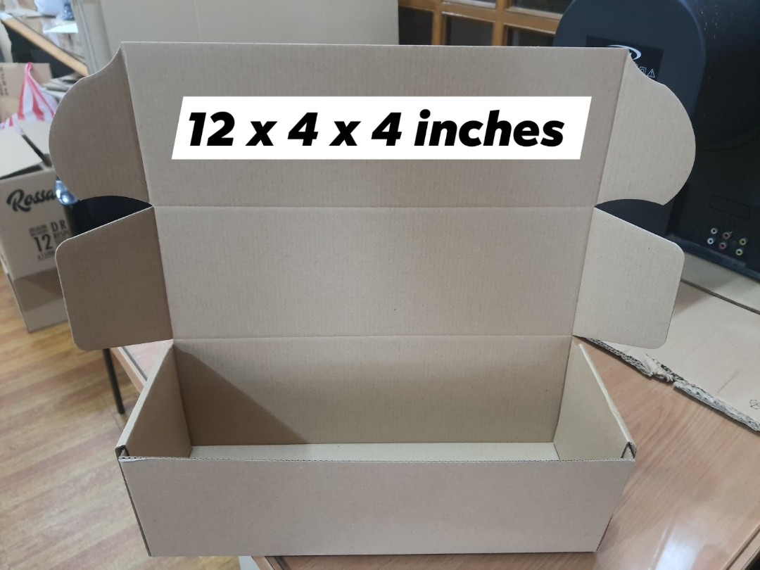 BRAND NEW CORRUGATED BOX corrugated box, Furniture & Home Living, Home ...