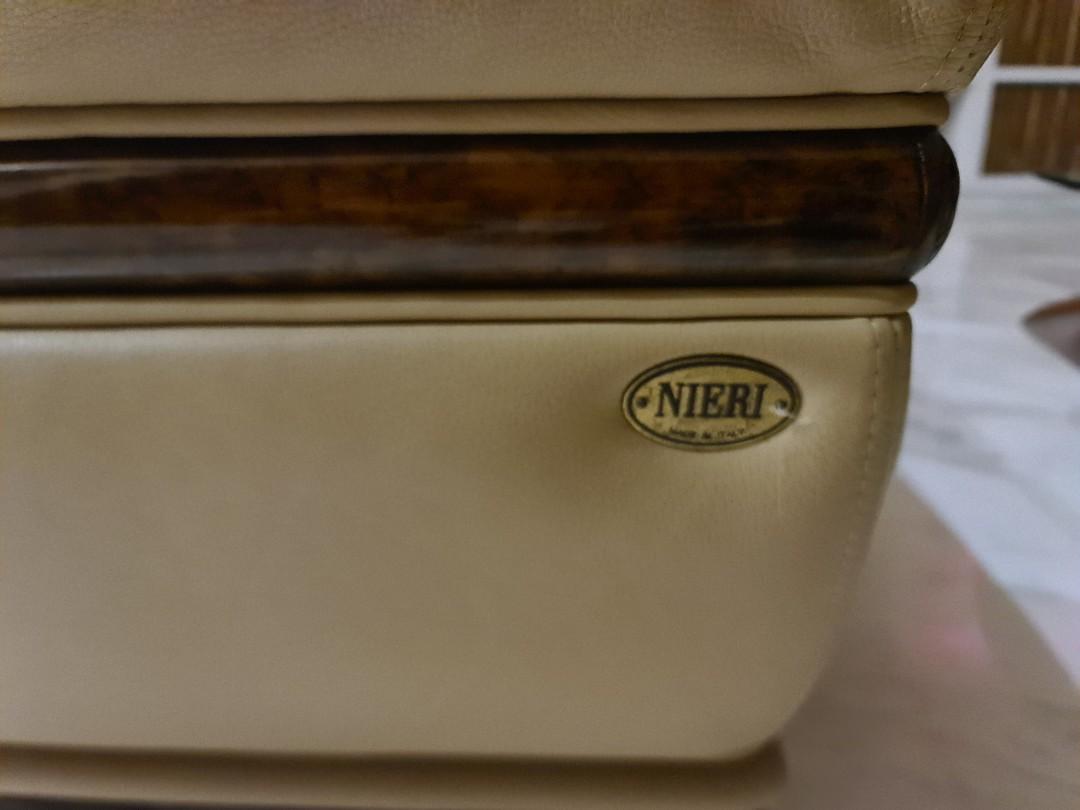 Branded Italian Nieri sofa leather, Furniture & Home Living, Furniture ...