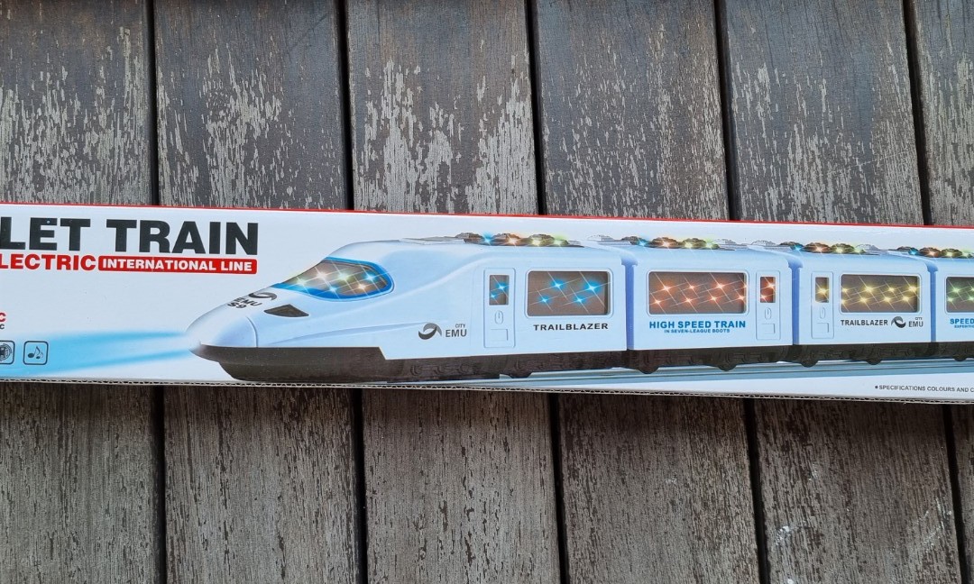 Bullet train with sounds, Hobbies & Toys, Toys & Games on Carousell