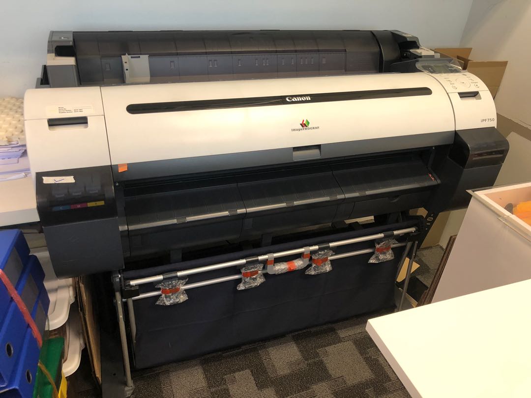 Canon IPF 750 inkjet printer plotter, Computers & Tech, Printers ...