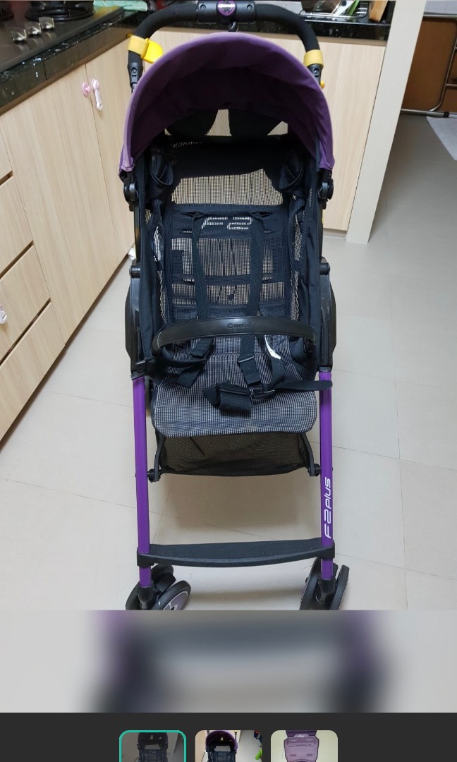 Combi F2 stroller free milk bottles, Babies & Kids, Going Out ...