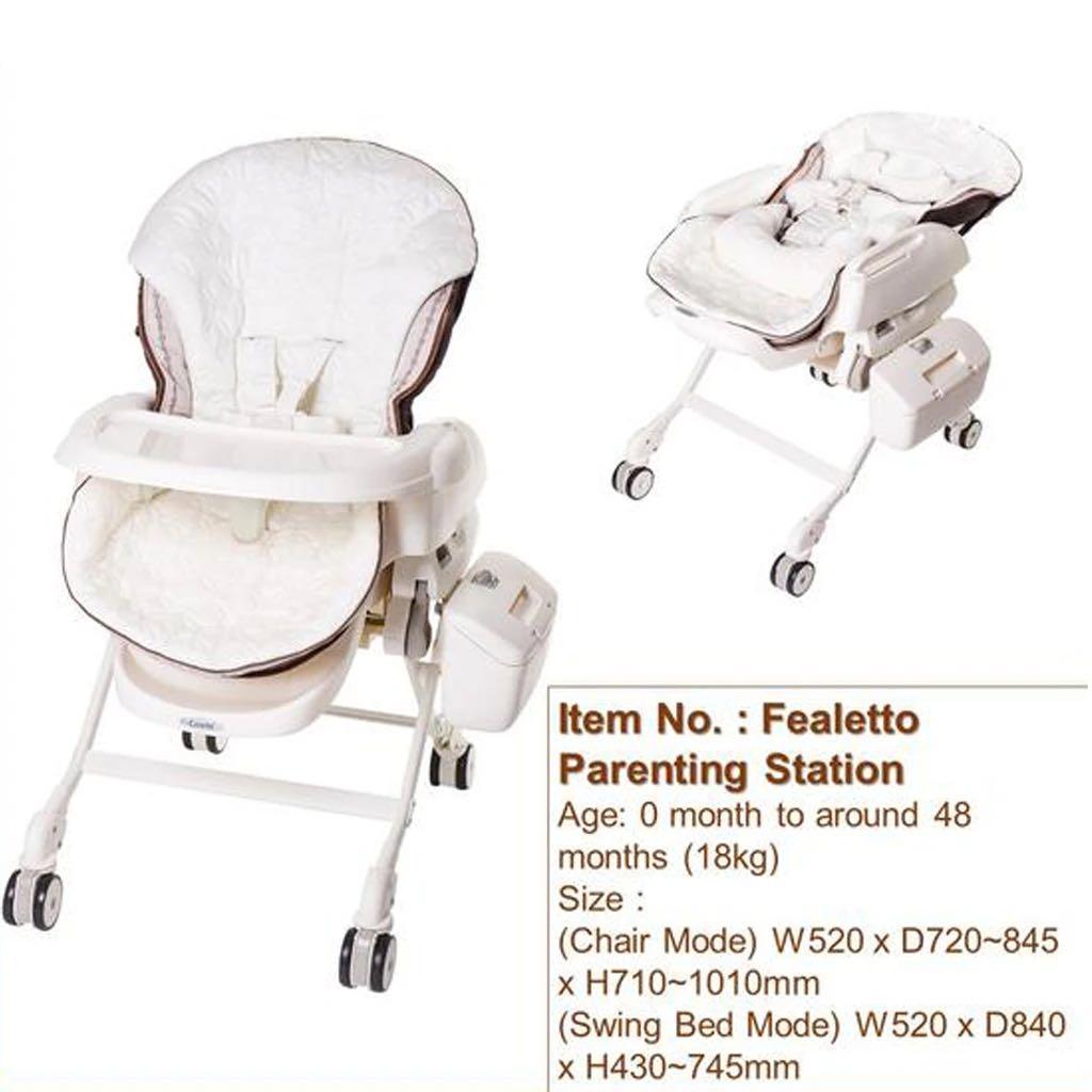 Combi fealetto auto swing parenting station, Babies & Kids, Baby ...