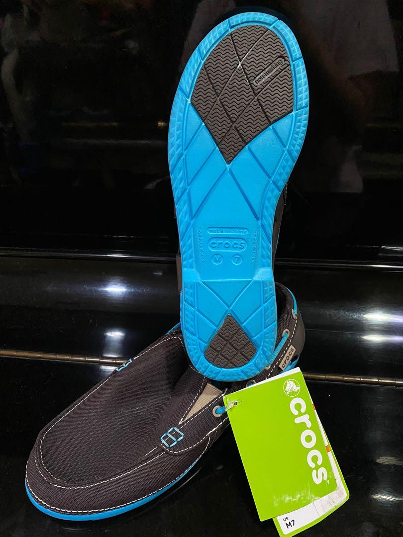 Crocs Beach Line Boat Slip-on, Men's Fashion, Footwear, Casual Shoes on ...