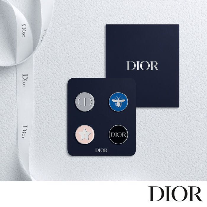 Dior Enamel Pins, Luxury, Accessories on Carousell
