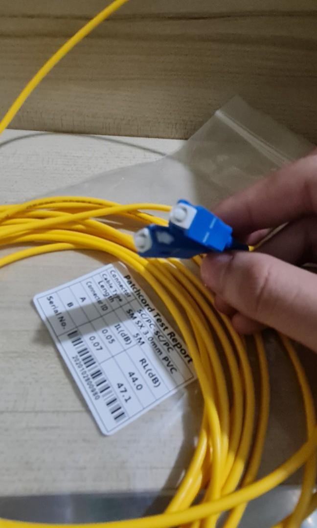FIBER OPTIC CABLE FOR: PLDT, CONVERGE, SKY FIBERS, Computers & Tech ...