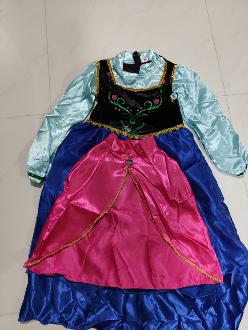 Frozen Dress Princess, Babies & Kids, Babies & Kids Fashion on Carousell