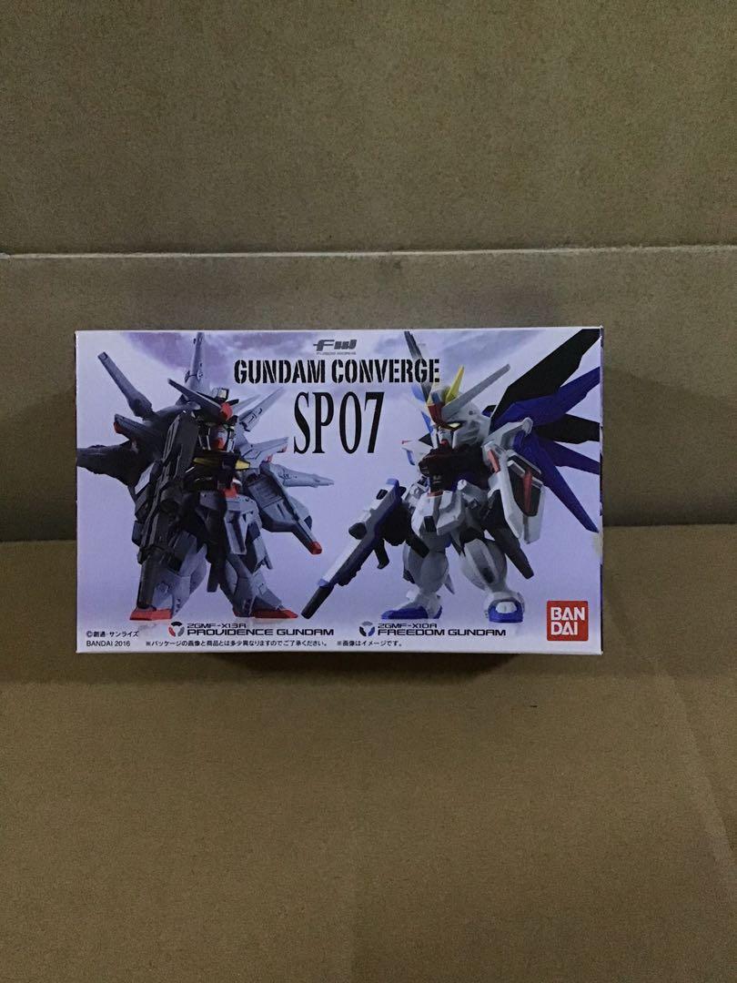[可用消費券] FW gundam converge SP 07 freedom gundam providence gundam ZGMF X13A ZGMF X10A 全新未開 日版 ...