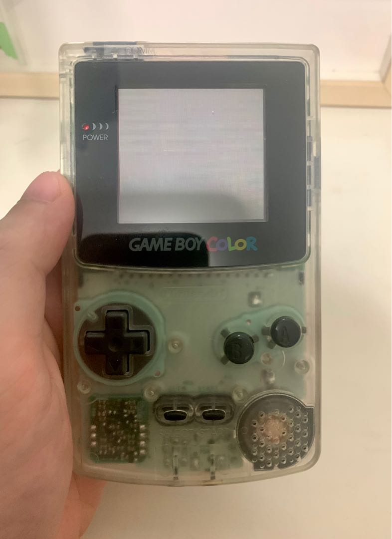 Gameboy color (clear), Video Gaming, Video Game Consoles, Others on ...