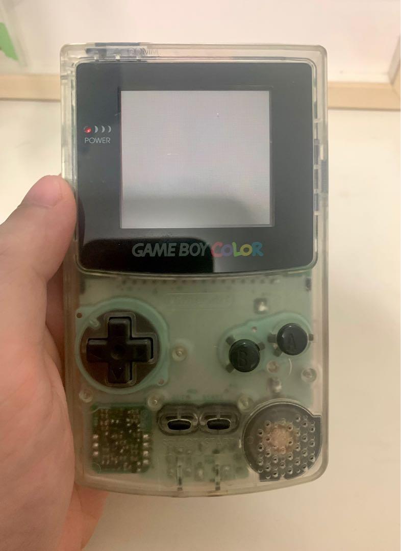 Gameboy color (clear), Video Gaming, Video Game Consoles, Others on ...