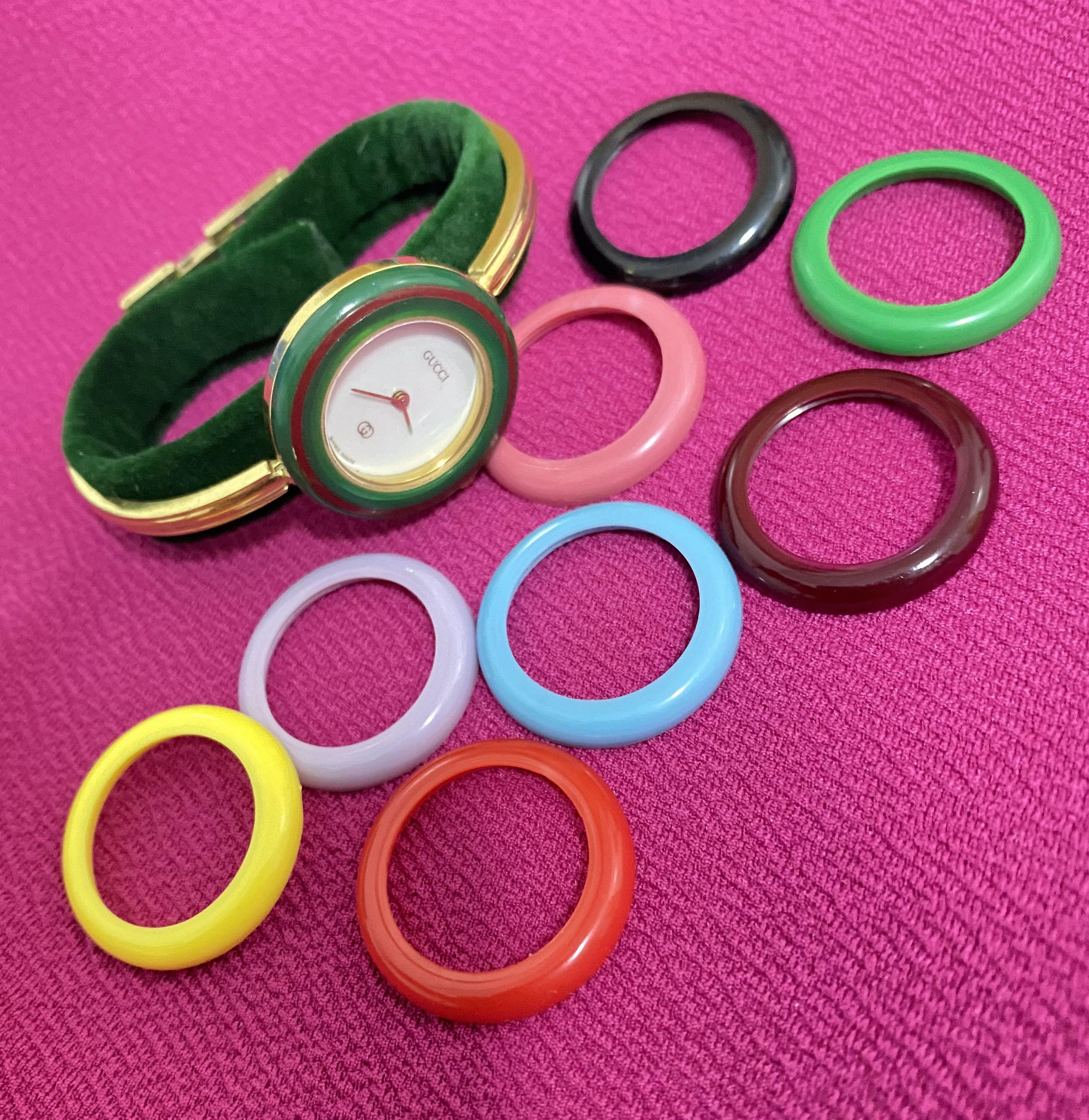 GUCCI Bezels / Rings , Women's Fashion, Watches & Accessories, Watches ...