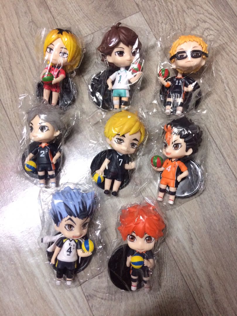 HAIKYUU CHIBI FIGURES, Hobbies & Toys, Toys & Games on Carousell