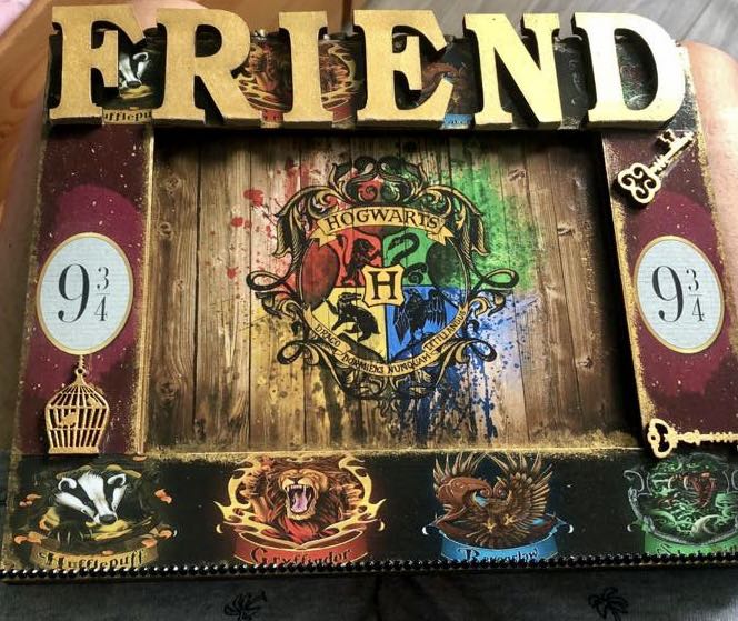 Harry Potter frame, Furniture & Home Living, Home Decor, Frames ...