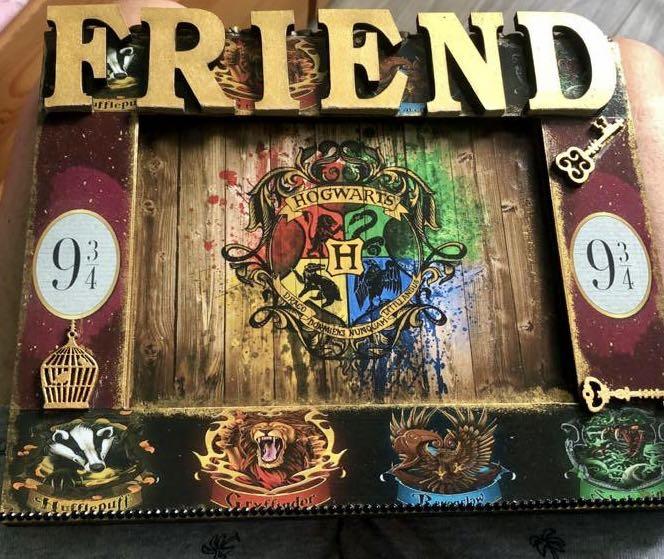 Harry Potter frame, Furniture & Home Living, Home Decor, Frames ...