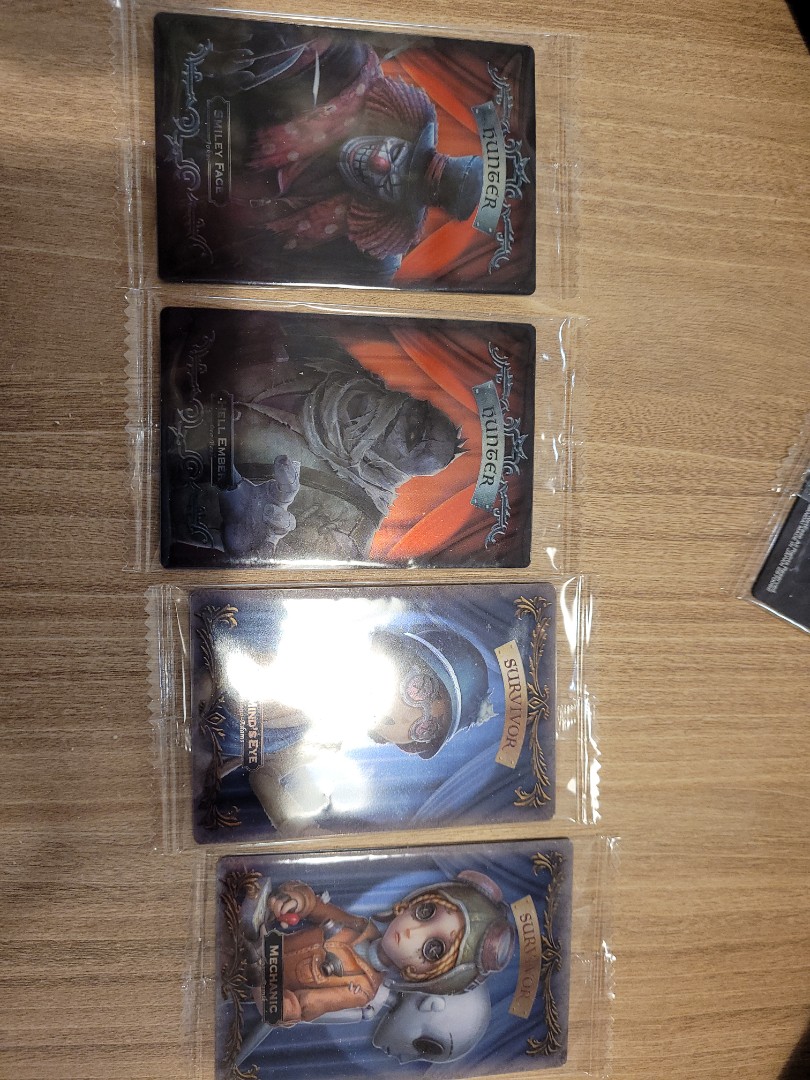 Identity V wafer cards, Hobbies & Toys, Memorabilia & Collectibles, Fan ...