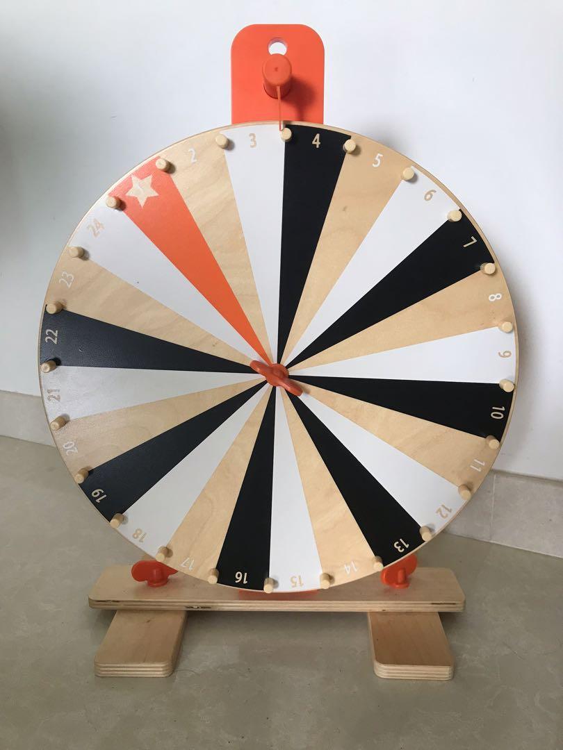 IKEA LUSTIGT Spinning wheel-game toy, Hobbies & Toys, Toys & Games on ...