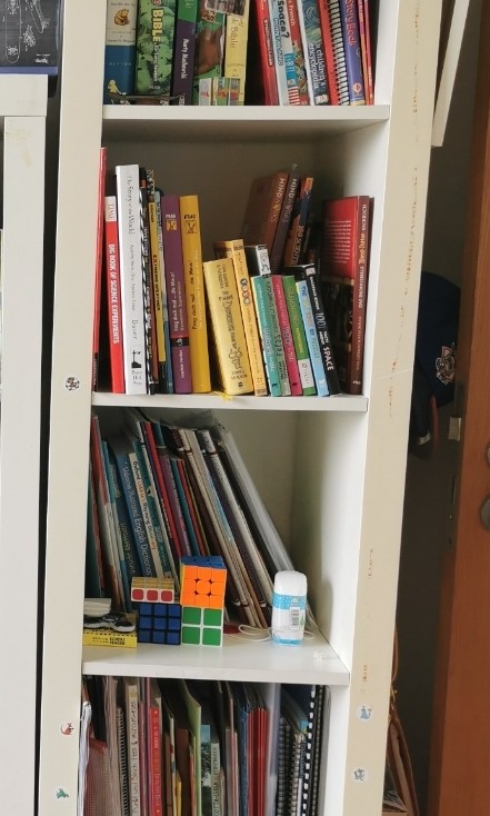 Ikea tall slim book shelf, Furniture & Home Living, Furniture, Shelves ...