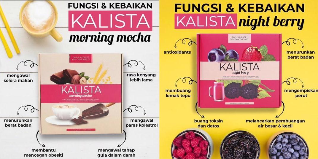 KALISTA Combo Mocha Berry Dhara, Health & Nutrition, Health Supplements ...