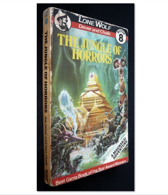 Lone Wolf #8 The Jungle of Horrors Gamebook (Joe Dever), Hobbies & Toys, Books & Magazines ...