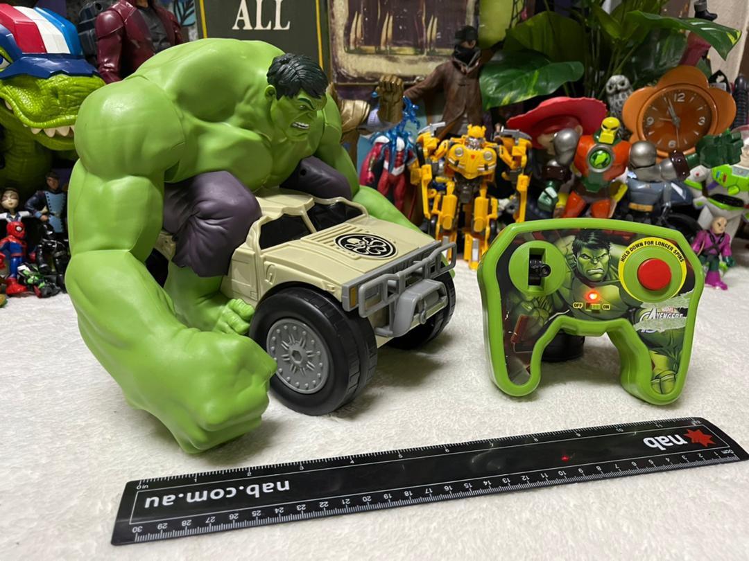 Marvel Avengers Incredible Hulk RC Jeep, Hobbies & Toys, Collectibles ...