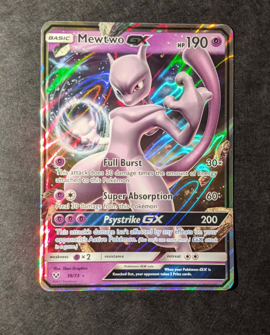 Mewtwo GX Shining Legends Pokemon Card Tcg, Hobbies & Toys, Toys ...