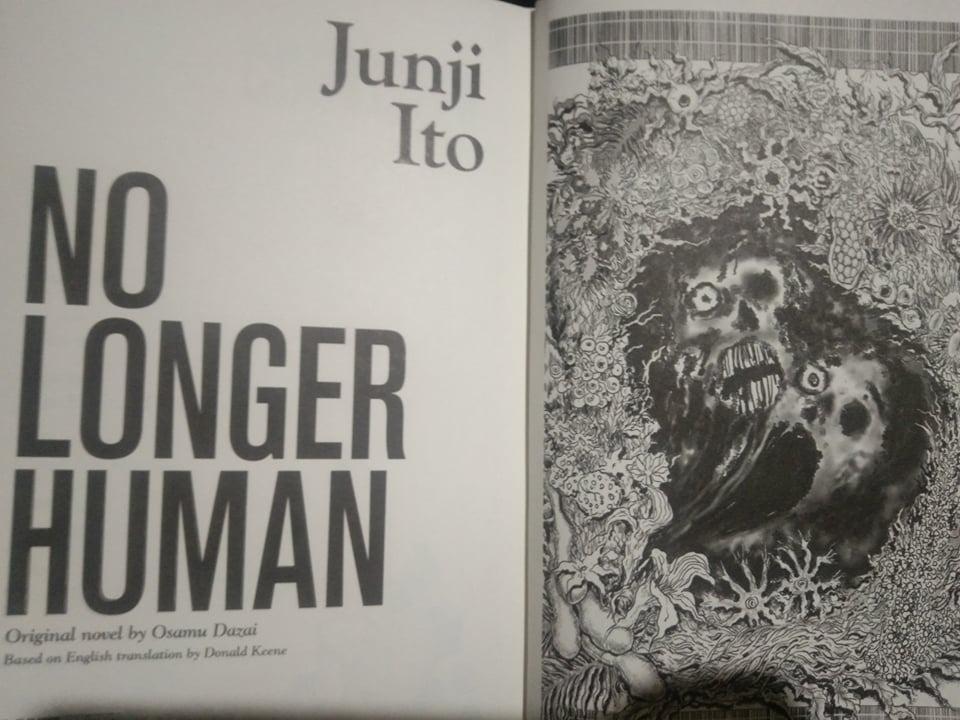 No Longer Human - Junji ito illustrated - hard cover, Hobbies & Toys, Books & Magazines, Comics ...