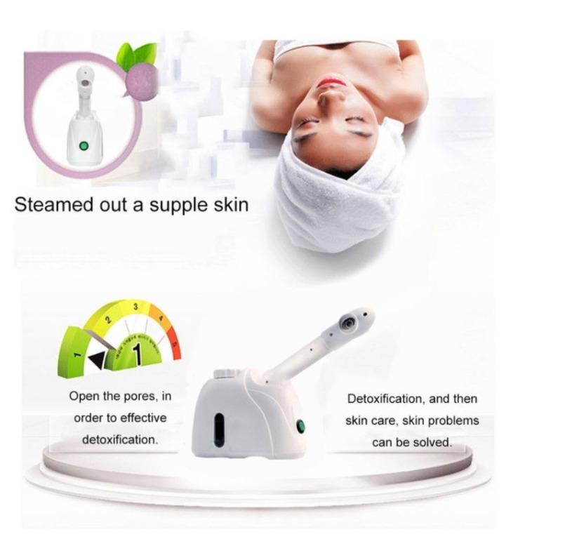 Ozone Facial Steamer Thermal Vaporizer Aroma Mist Atomizer Whitening ...