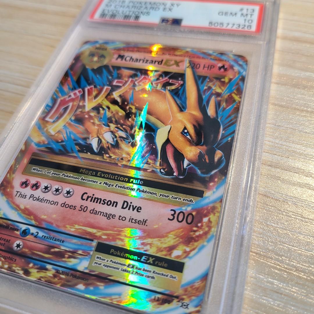 PSA10 M Charizard EX Pokémon XY Evolutions Holo #13 Pokémon Card PSA 10, Hobbies & Toys, Toys ...