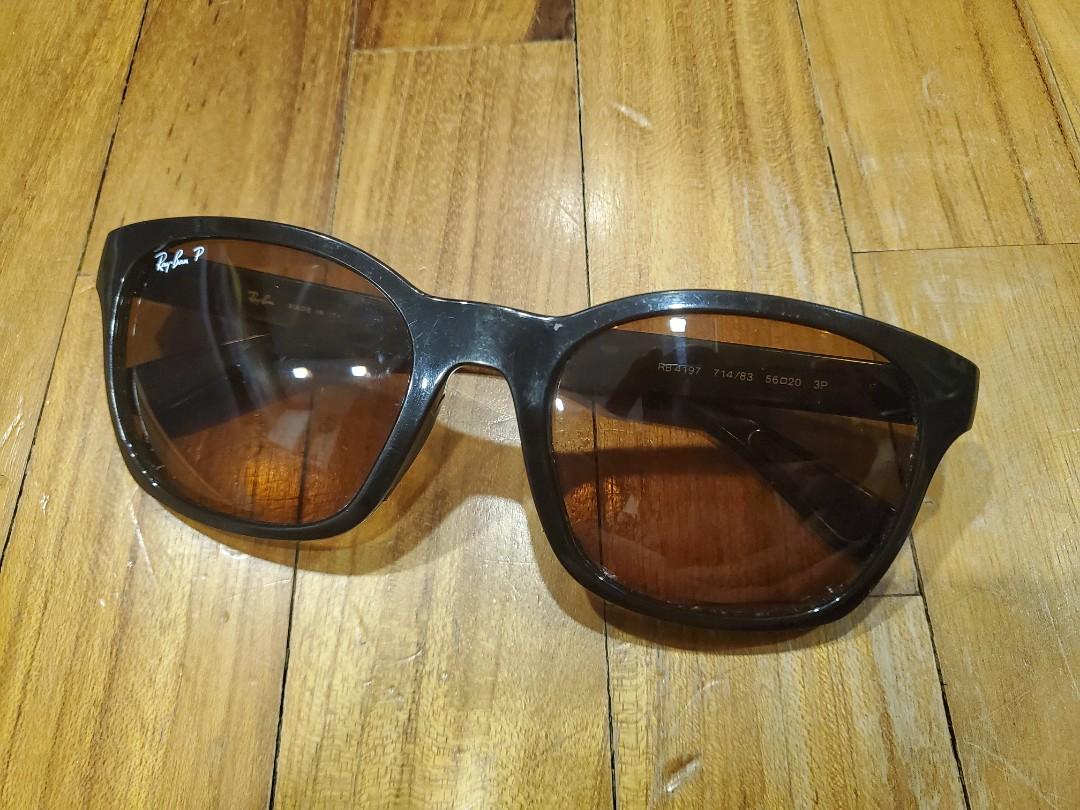 Ray-Ban rayban polarized justin wayfarer, Men's Fashion, Watches ...