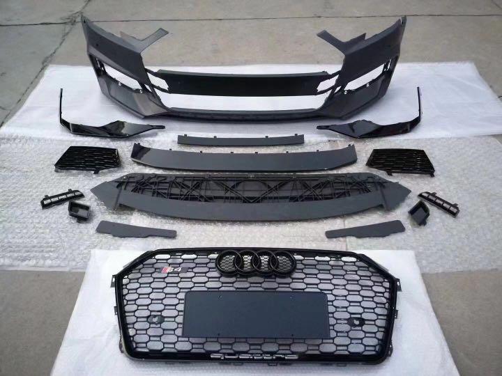 Audi RS4 Front Bumper - A4 B9 Bodykit, Car Accessories, Accessories on ...
